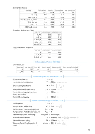 AS4100 Steel Design Webinar Worked Examples | PDF