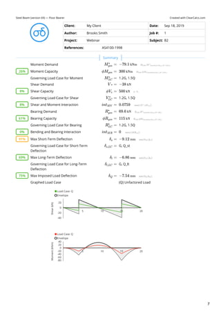 AS4100 Steel Design Webinar Worked Examples | PDF