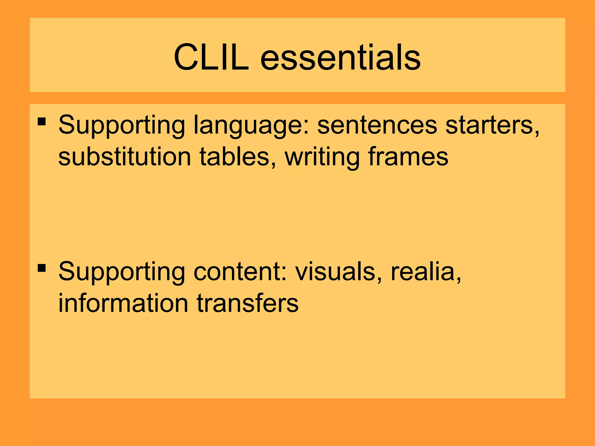 My clil powerpoint | PPT