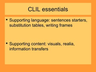 My clil powerpoint | PPT