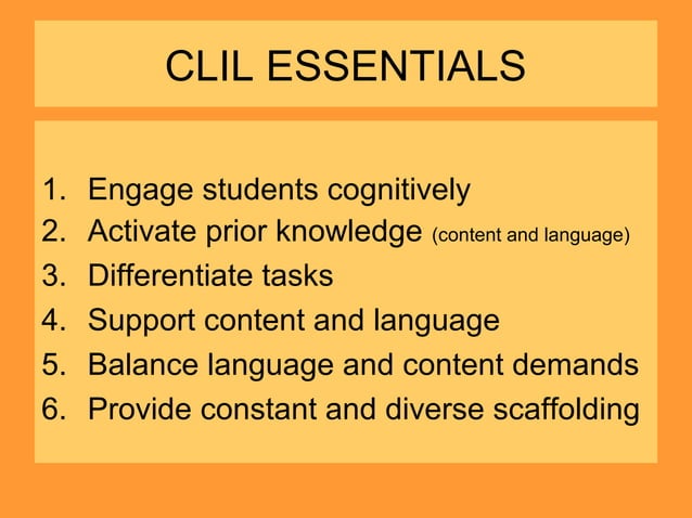 My clil powerpoint | PPT