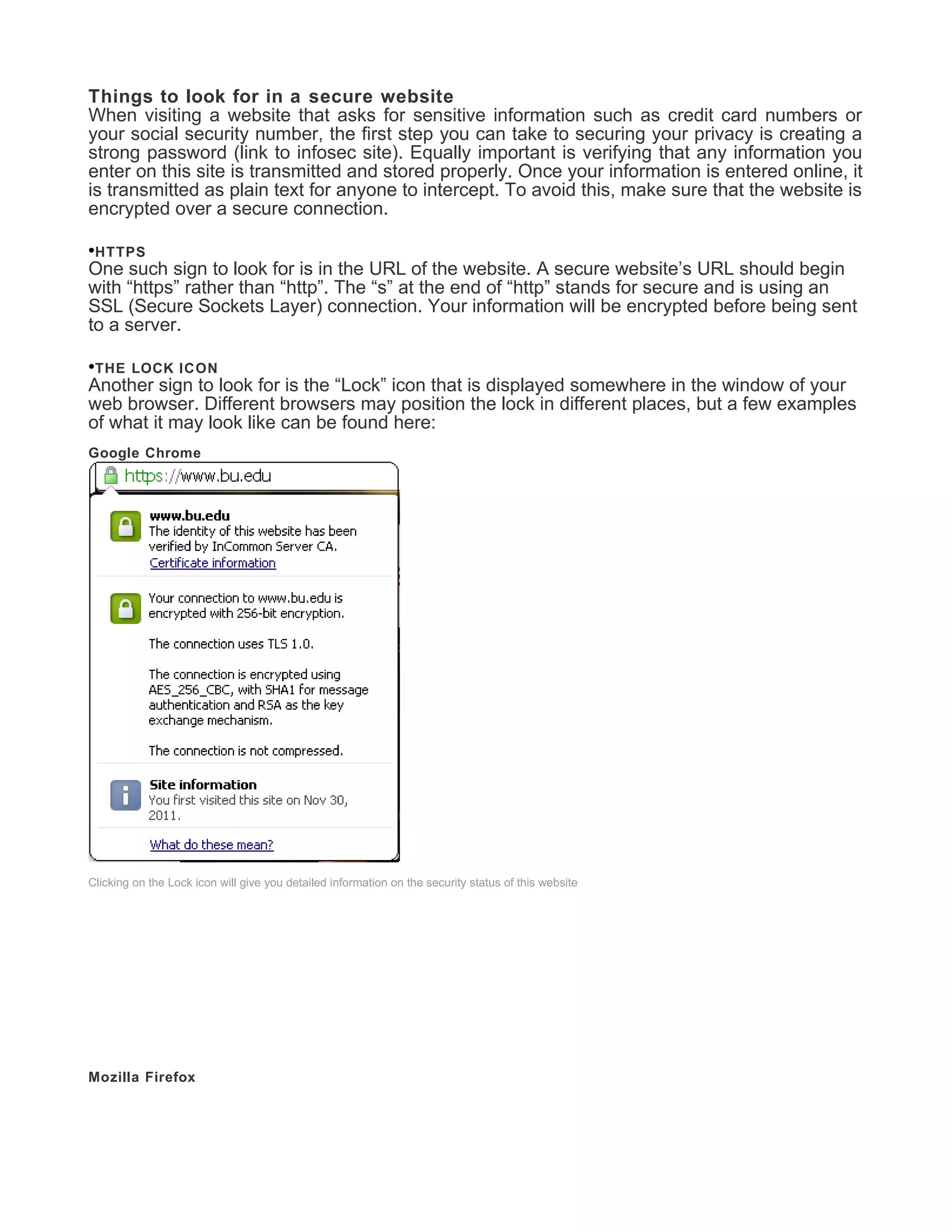 How to identify unsafe websites | ODT