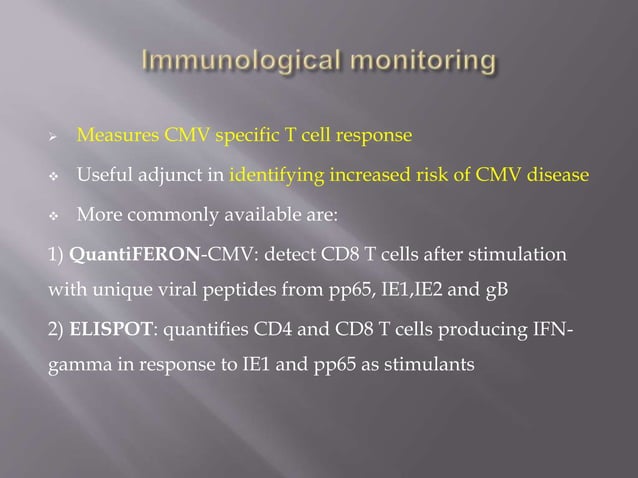 CMV in Renal Transplant | PPTX | Infectious Diseases | Diseases and ...