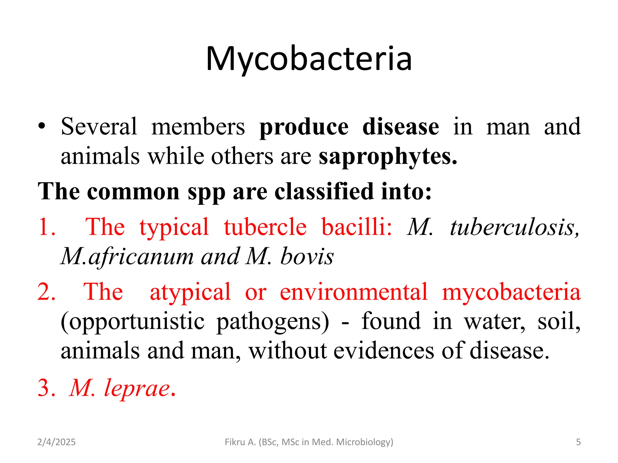 MYCOBACTERIA its virulence factors and characterstics | PDF
