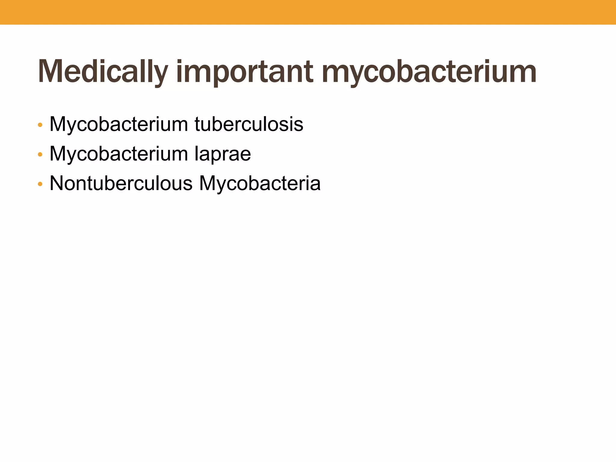 Mycobacterium | PPTX