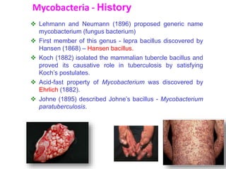 Mycobacterium.ppt bacterial diseases. Tb | PPT | Infectious Diseases ...