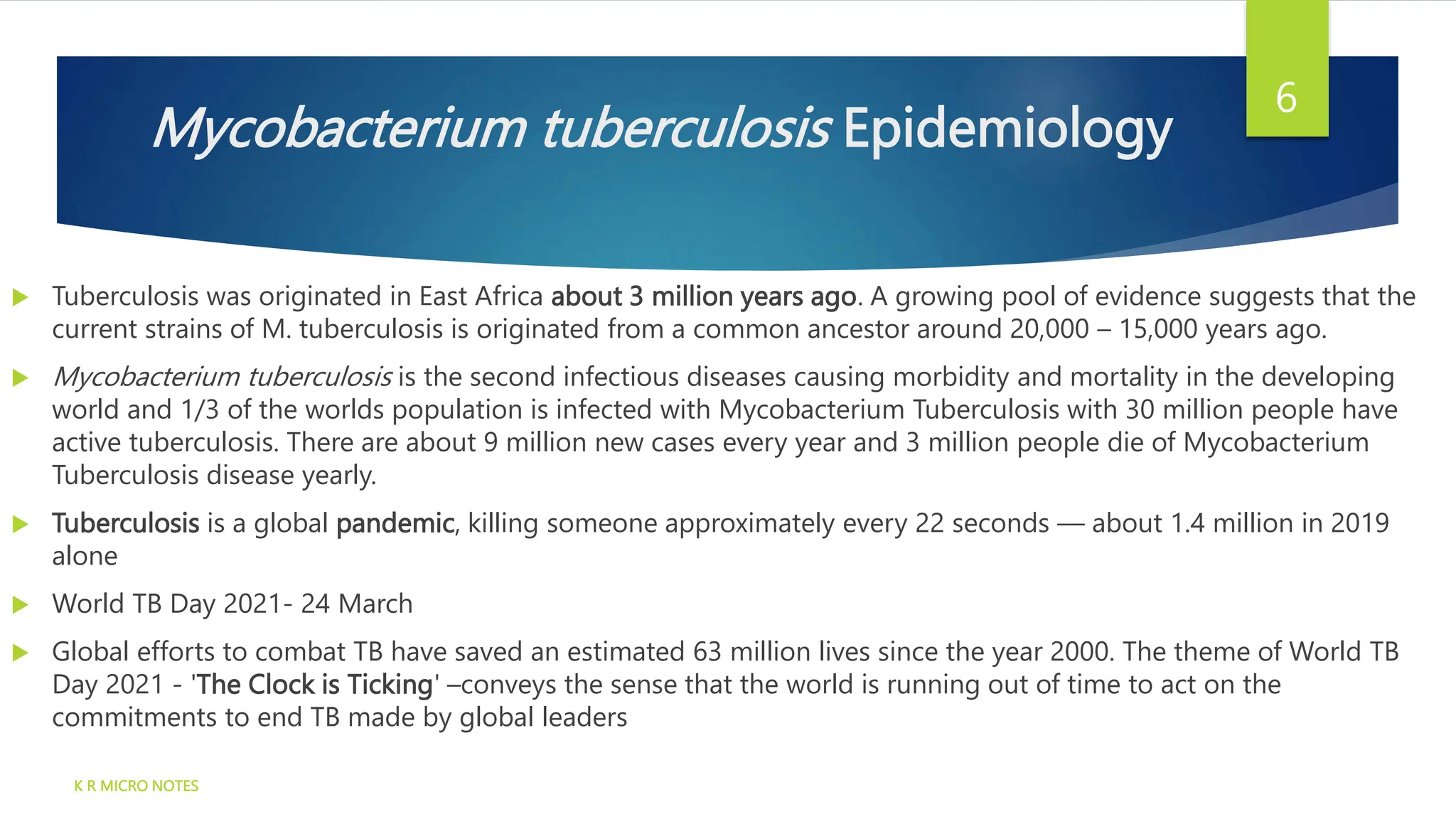 Mycobacterium Mycobacterium tuberculosis | PPTX