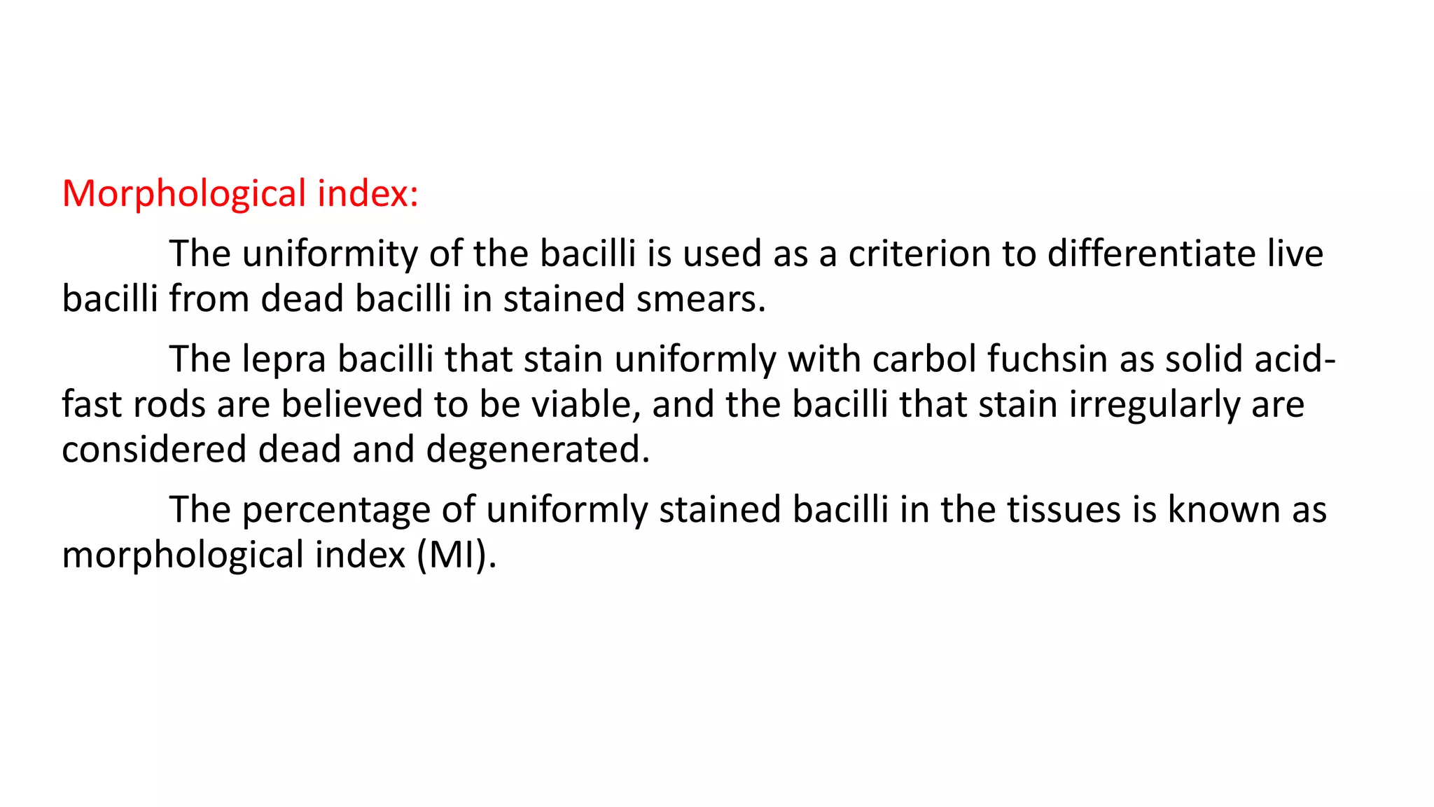 Mycobacterium leprae (Leprosy)- "Hansen's disease" | PPTX