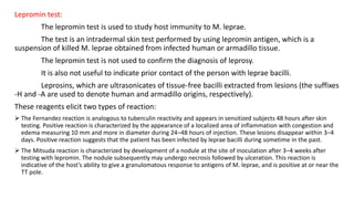 Mycobacterium leprae (Leprosy)- "Hansen's disease" | PPTX