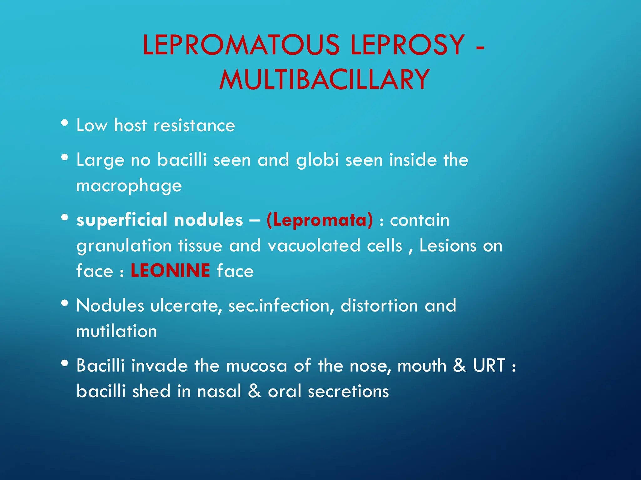 Mycobacterium leprae.ppt for Medical students | PPT