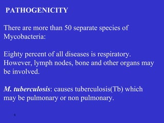 Mycobacterium spp.ppt