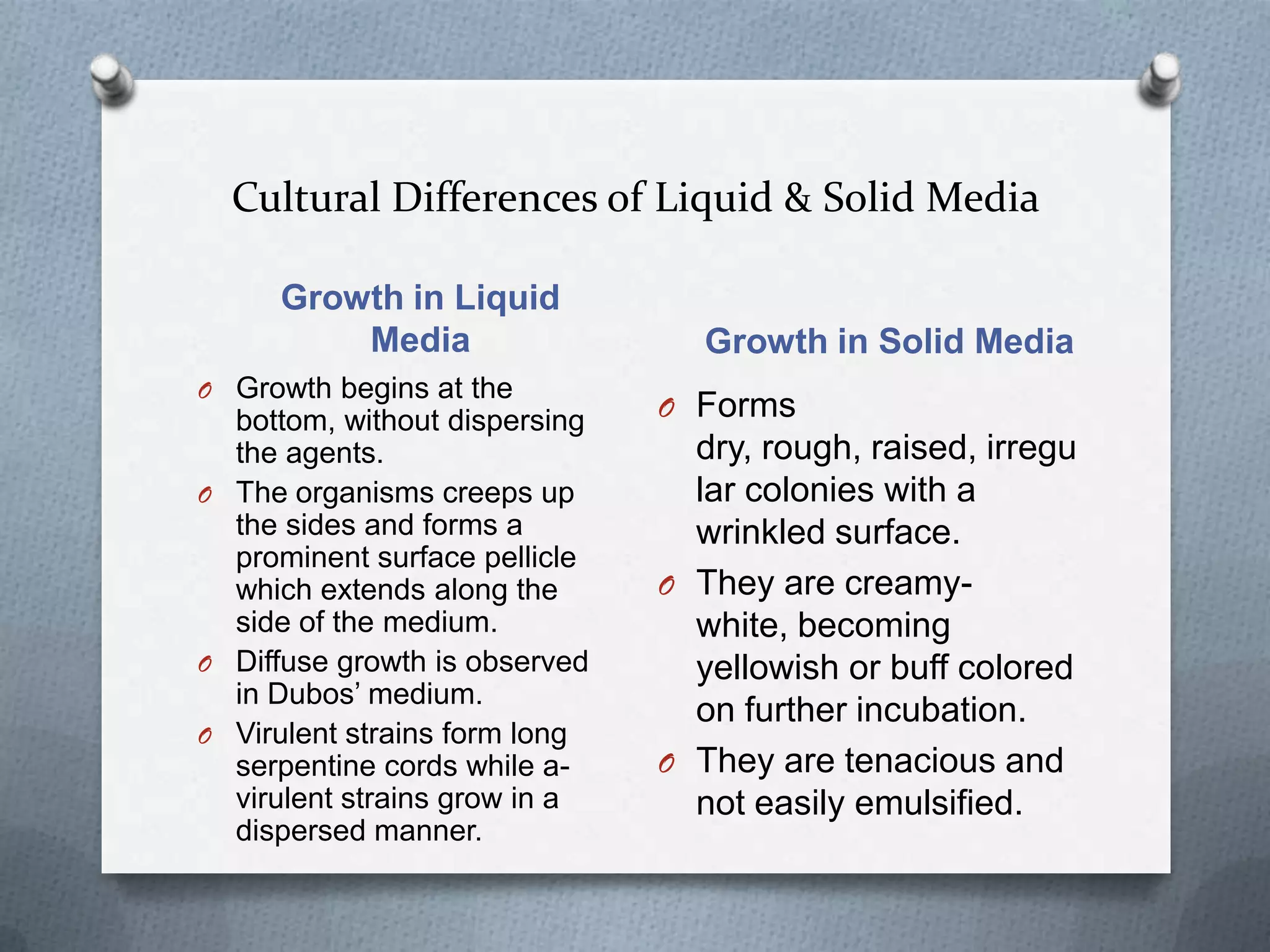 Mycobacterium tuberculosis | PPTX