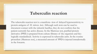 Mycobacterium tuberculosis.pptx histology | PPTX