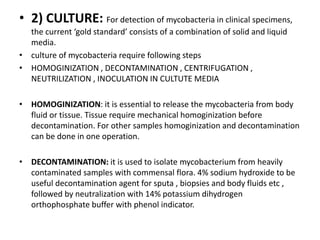Mycobacteriun tuberculosis | PPTX
