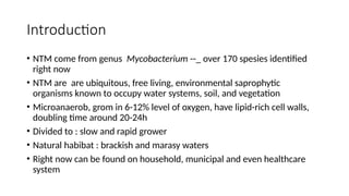 The Rise of Non-Tuberculosis Mycobacterial Lung Disease.pptx