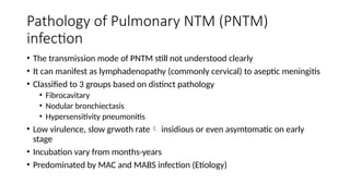 The Rise of Non-Tuberculosis Mycobacterial Lung Disease.pptx