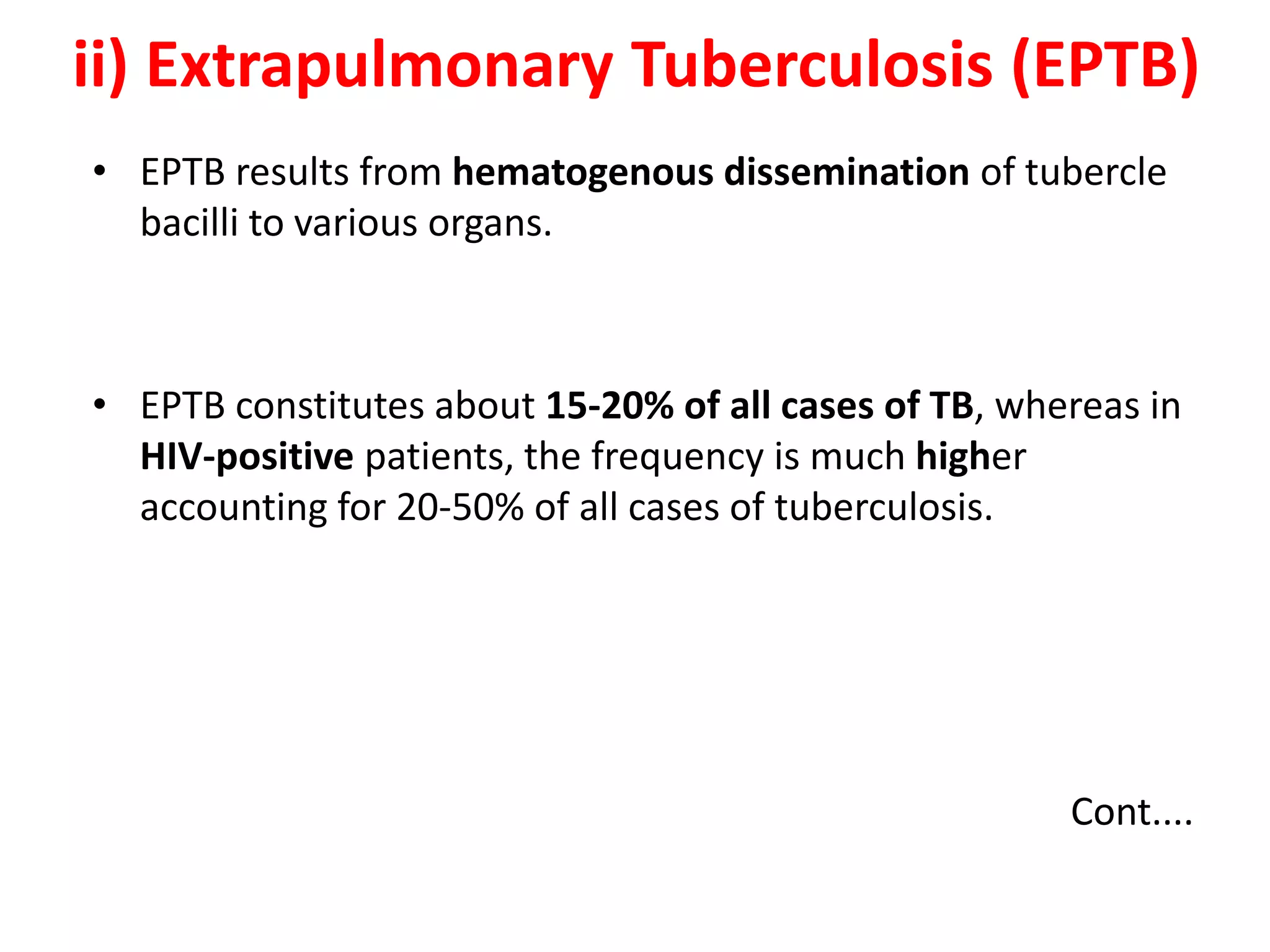 Clinical , diagnosis and prophylaxis part of Mycobacterium tuberculosis ...