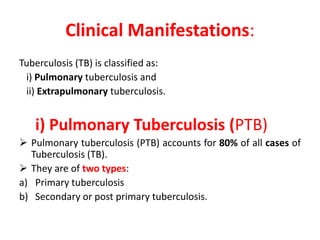 Clinical , diagnosis and prophylaxis part of Mycobacterium tuberculosis ...