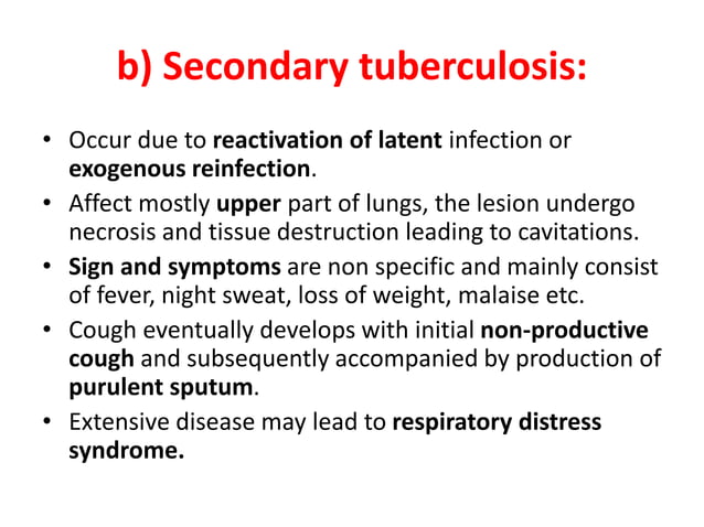 Clinical , diagnosis and prophylaxis part of Mycobacterium tuberculosis ...