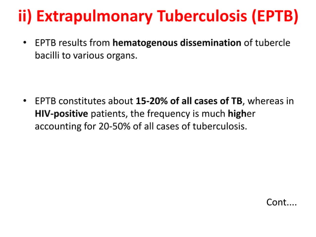 Clinical , diagnosis and prophylaxis part of Mycobacterium tuberculosis ...