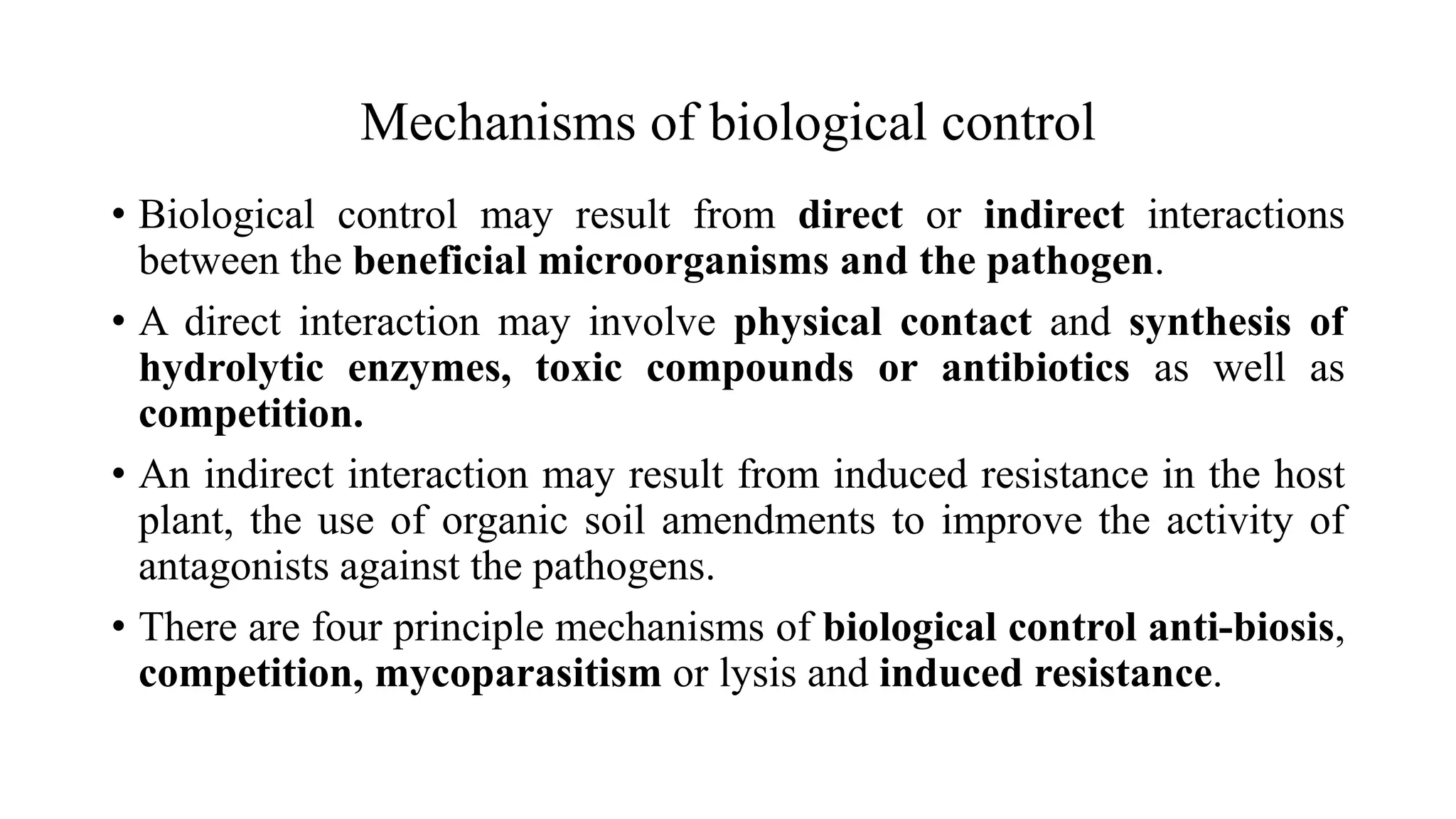 Control of fungal plant pathogens by using mycofungicides | PPTX