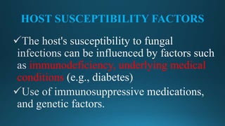 PATHOGENESIS OF FUNGI...PRIMARY & OPPRUNISTIC FUNGAL PATHOGENS | PPTX