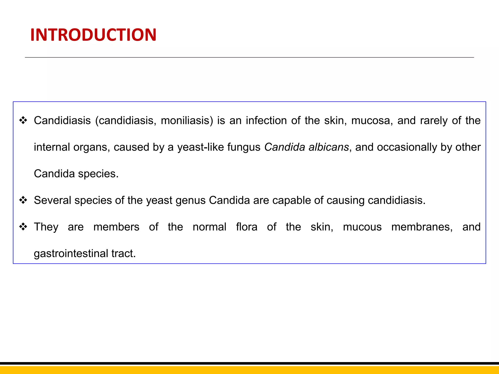 Candida albicans | PPTX