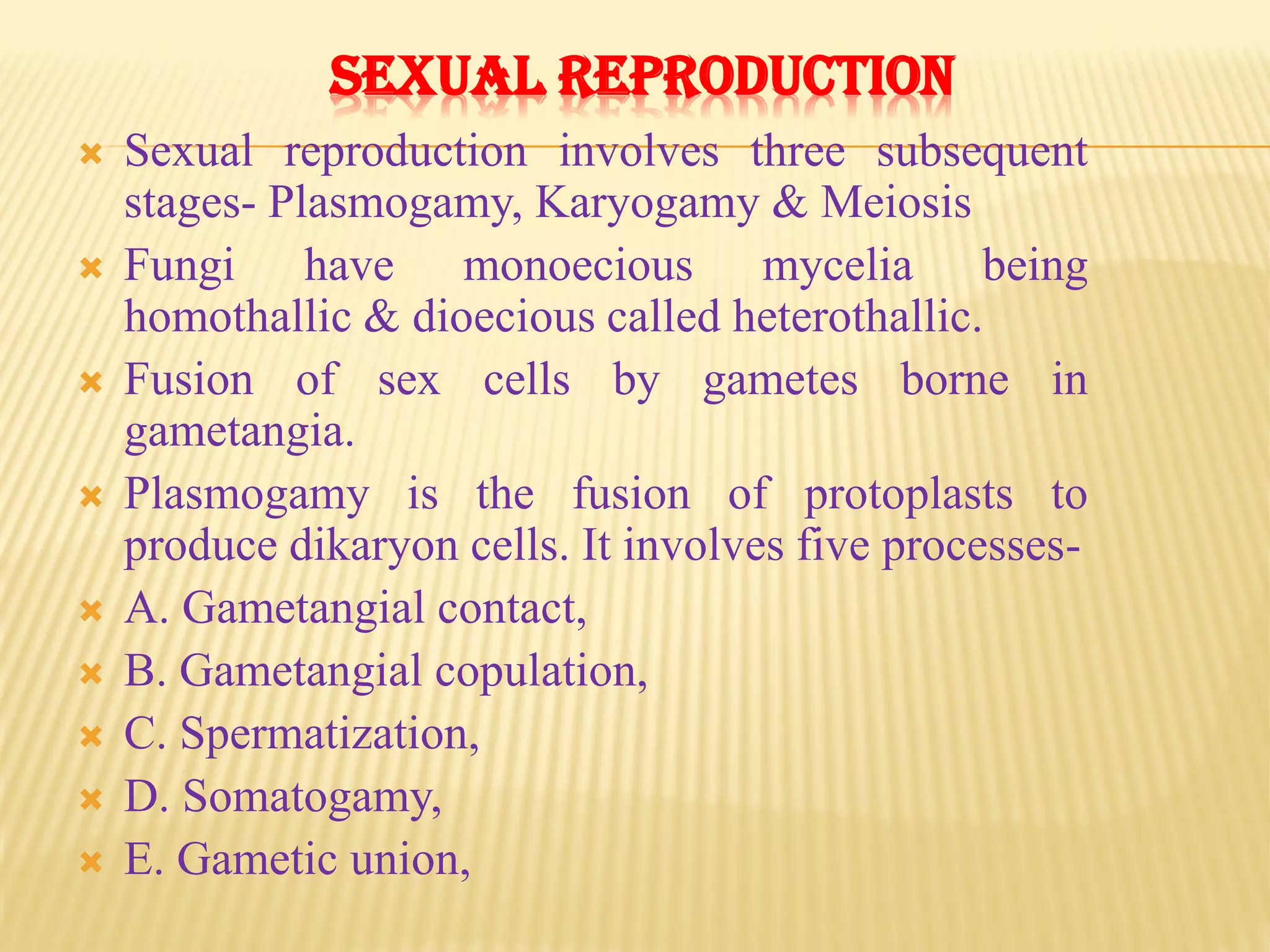 Fungi- Characteristics and Classification | PDF