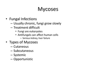 6 - Mycology and Fungal Pathogens | PPTX