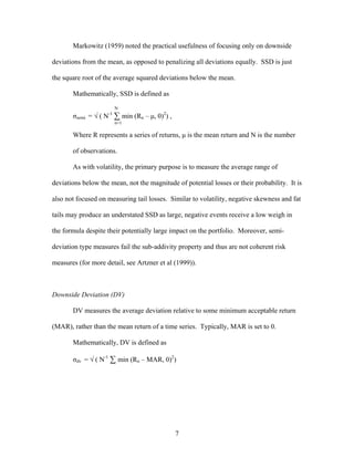 Risk Measurement From Theory to Practice: Is Your Risk Metric Coherent ...