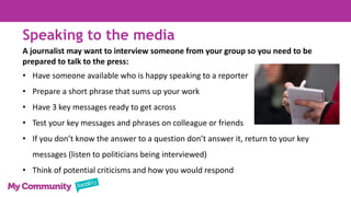 My Community Press Kit | PPTX