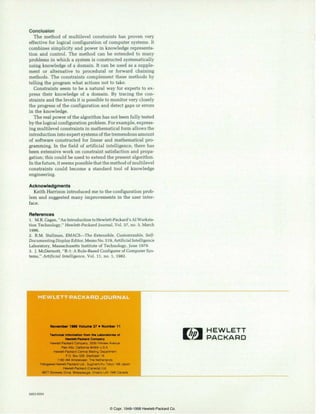 1986 Mycon: Multilevel Constraint Based Configuration | PDF