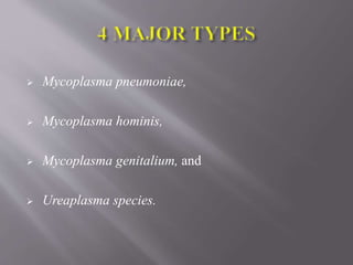 Mycoplasma Infection | PPTX
