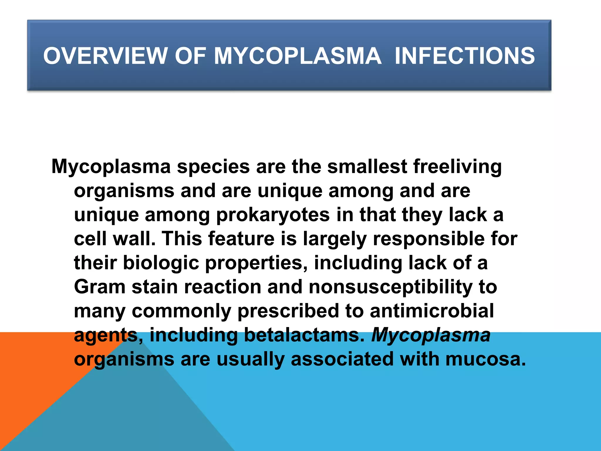Mycoplasma | PPTX