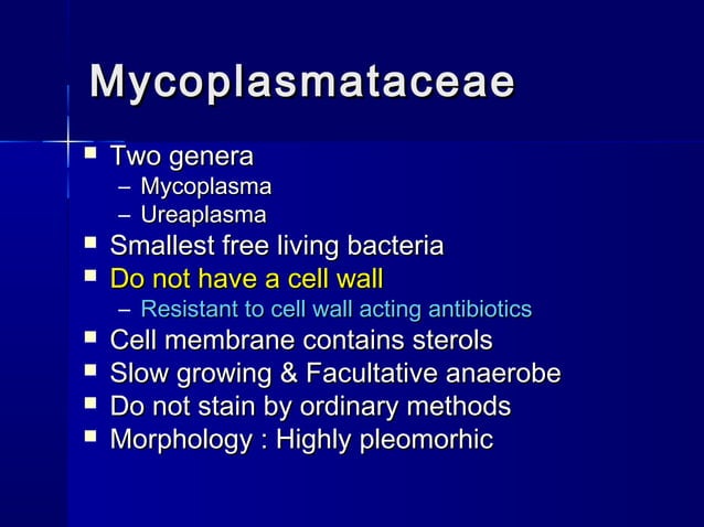 Mycoplasma | PPT