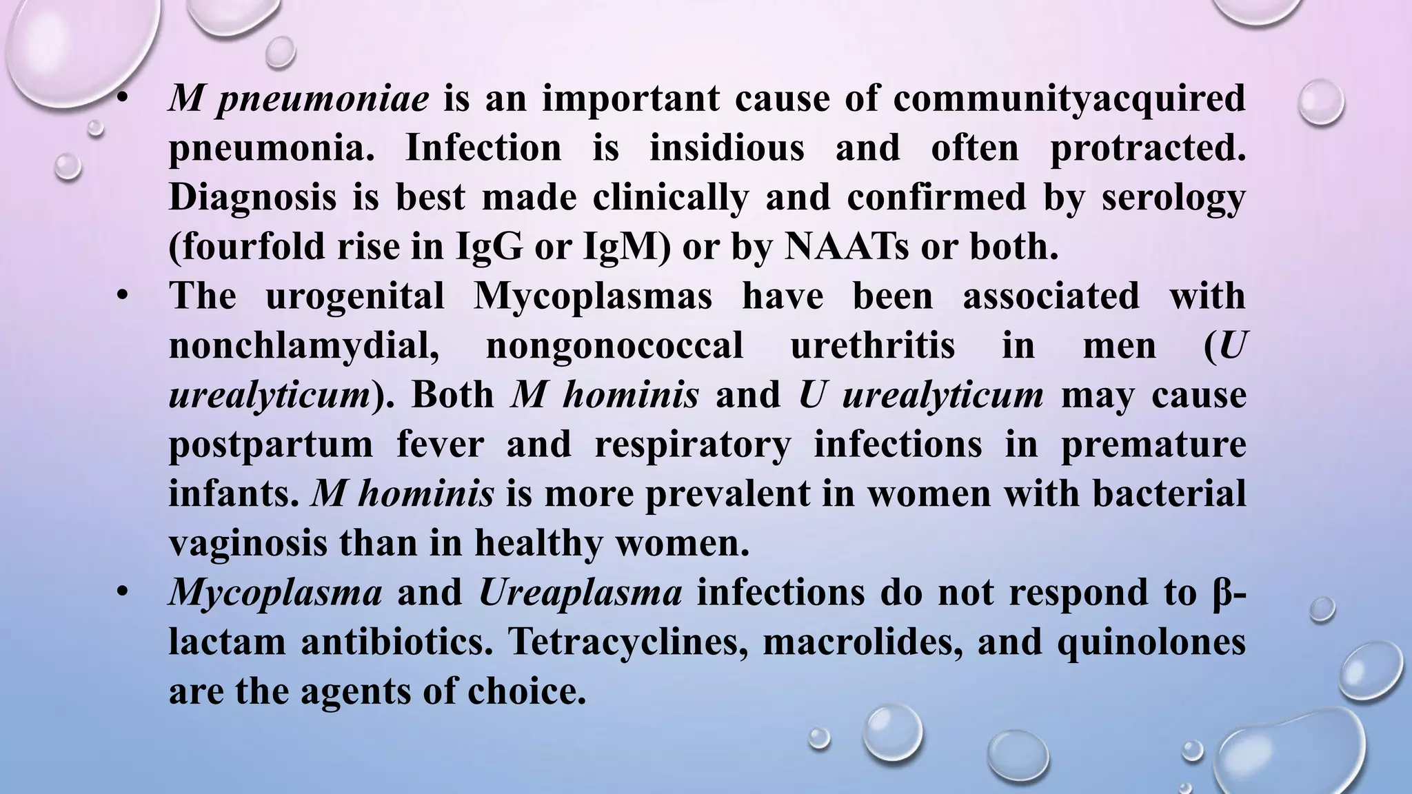 Mycoplasma | PPTX