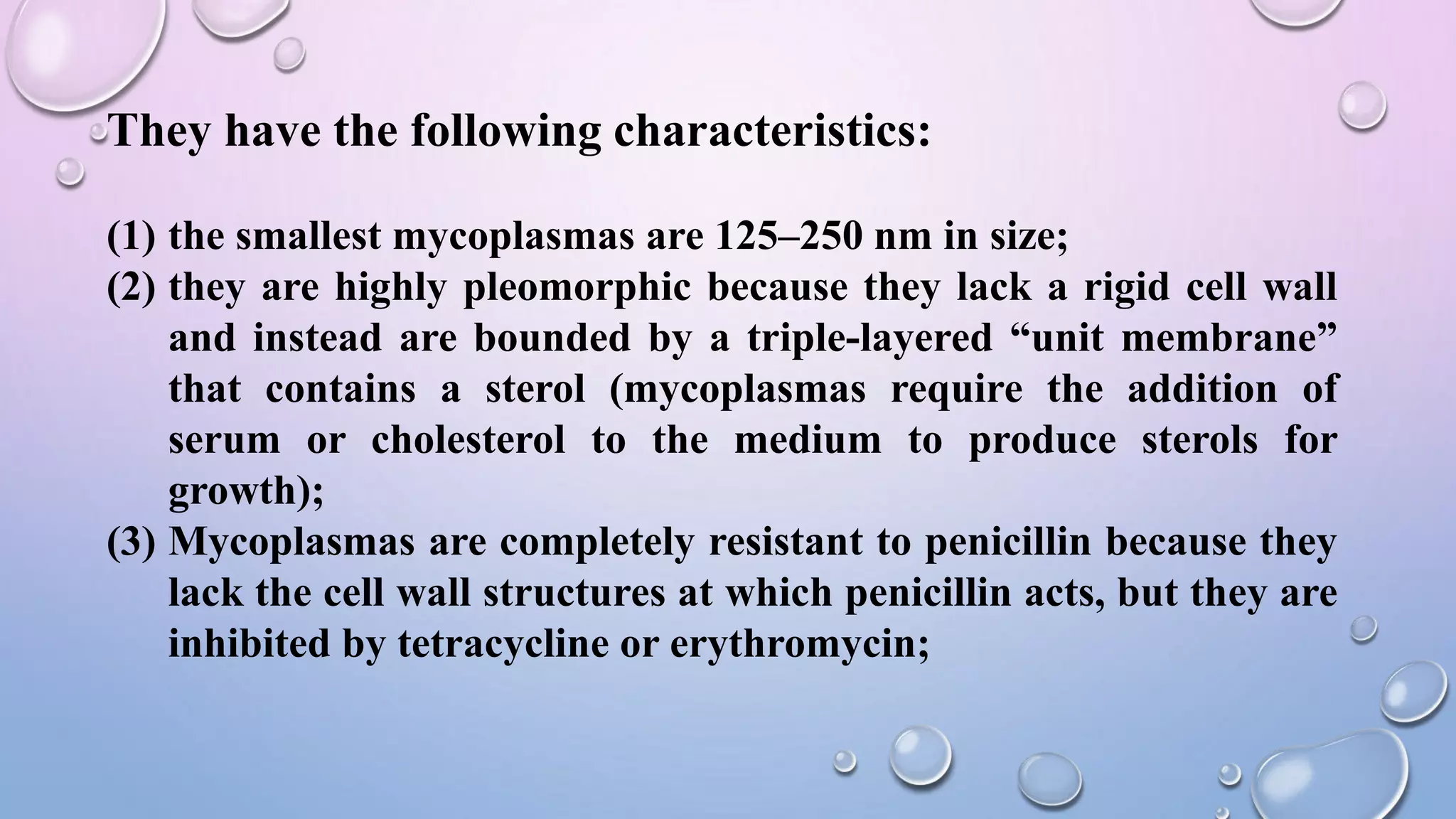 Mycoplasma | PPTX