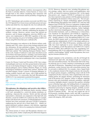 Mycoplasma and SARS-CoV-2 Virus A Marriage of Convenience or A Binary.pdf