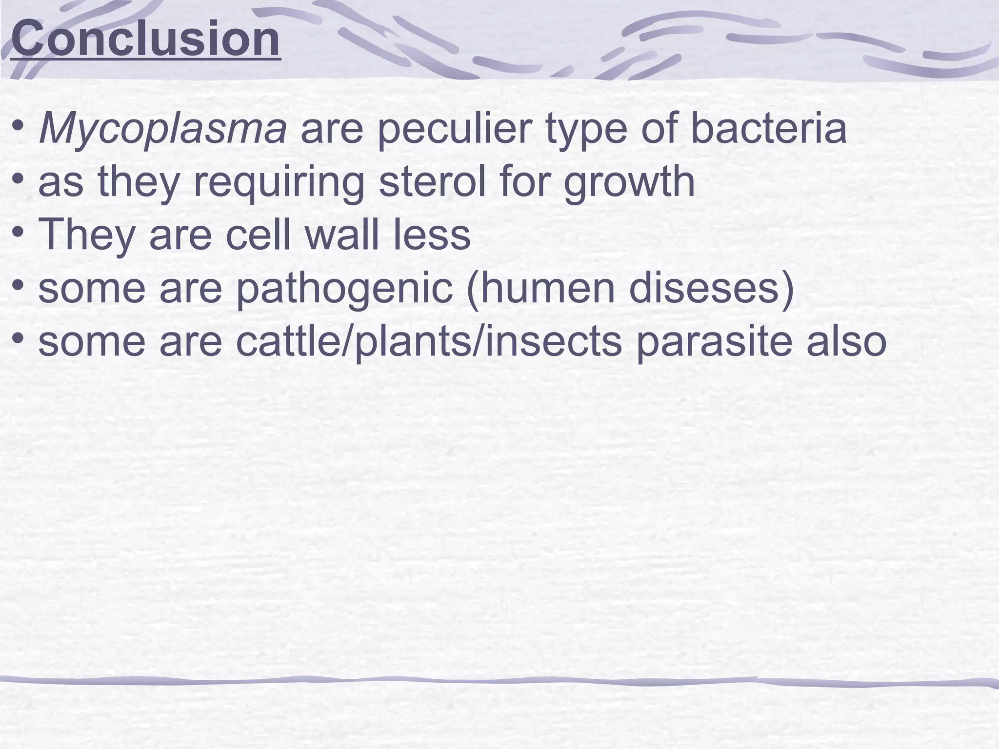 Mycoplasma | PPT