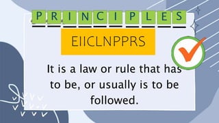 My copy FILIPINO PRINCIPLES AND NORMS | PPTX