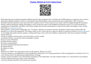 My Core Values Essay | PDF