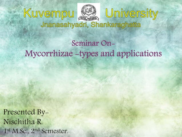 Mycorrhizae types and applications | PPTX | Gardening | Home & Garden