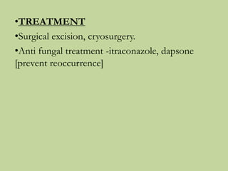 subcutaneous Mycosis & systemic mycosis | PPTX