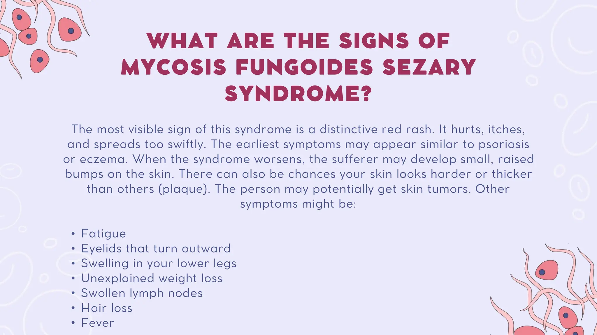 What Is Mycosis Fungoides Sezary Syndrome? | PPT