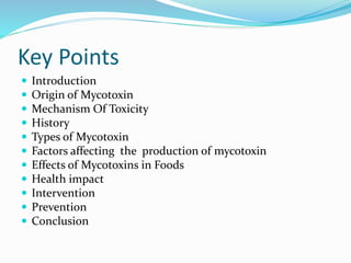 Mycotoxin | PPTX