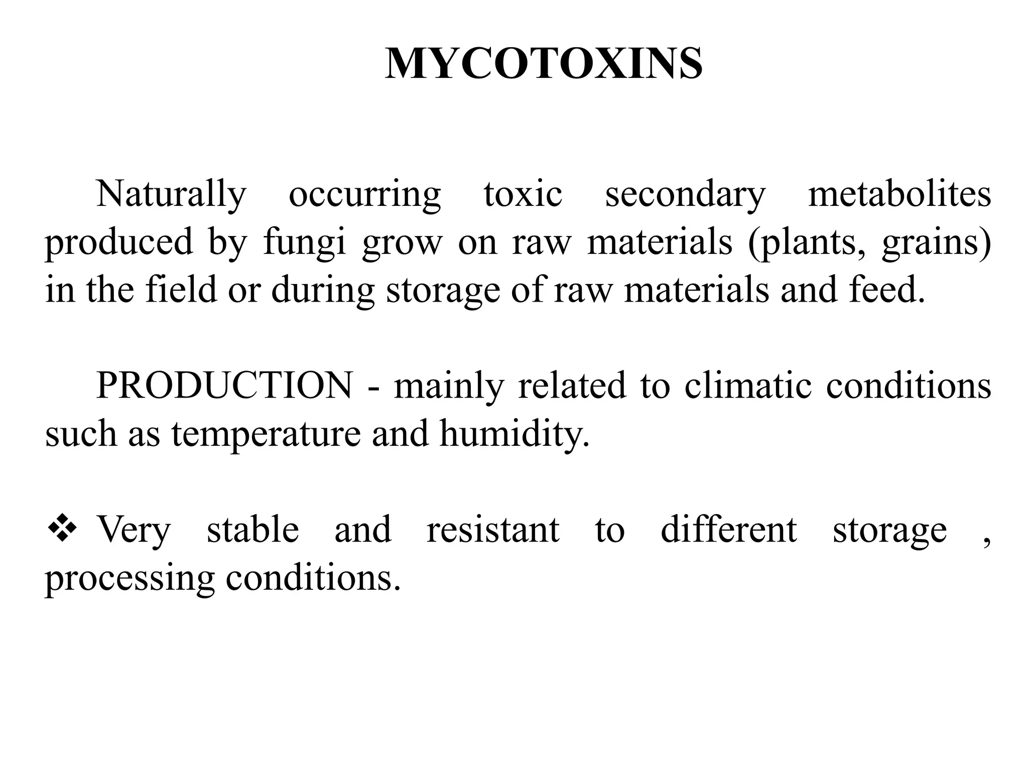 Mycotoxin | PPTX