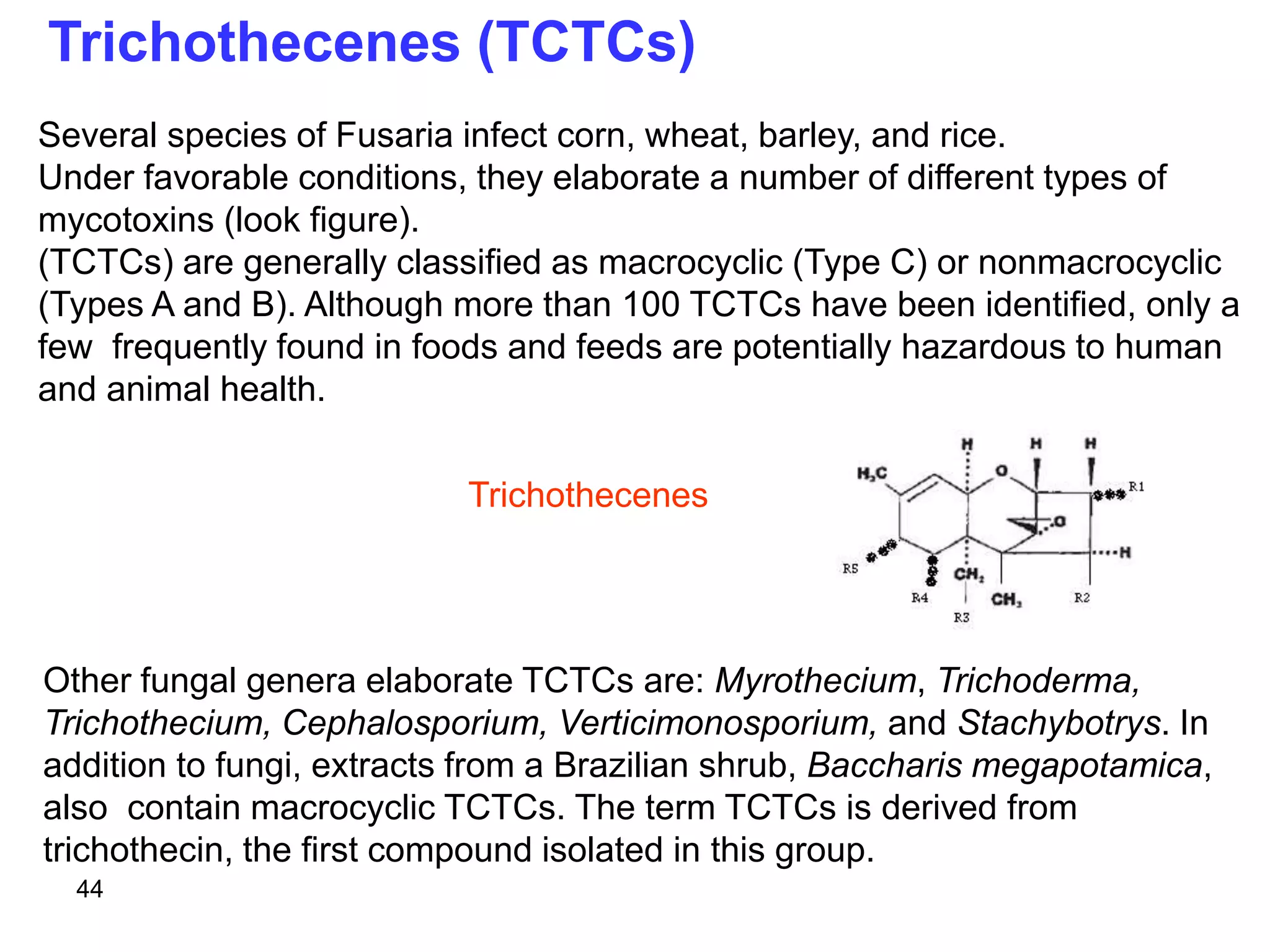 Mycotoxin, aflatoxin, | PPT