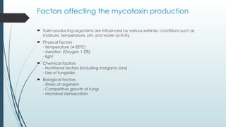 Mycotoxin.pptx in plant pathology and microbiology | PPTX