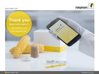 Mycotoxin Analysis in your hand – RIDA®SMART APP | PPT