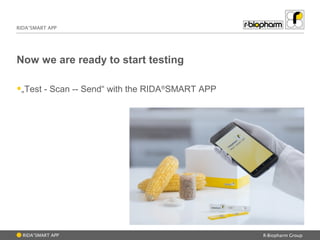 Mycotoxin Analysis in your hand – RIDA®SMART APP | PPT